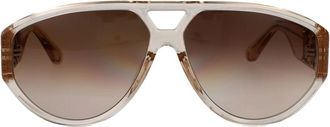 Linda Farrow unisex, Accessoires, Beige, Taille: 62 MM Portia Lunettes de soleil