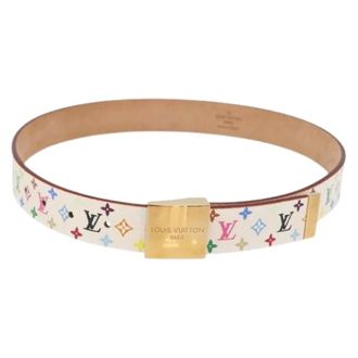 Louis Vuitton Pre-owned Vintage Monogram Multicolor Canvas Belt - Femme - Pre-owned - Multicolore - Taille: ONE Size