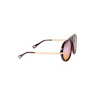Chlo&eacute; Lunettes de soleil aviateur en ac&eacute;tate