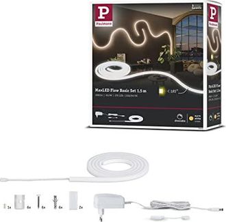 Paulmann 70962 MaxLED Flow Basisset 1,5m Warmwei&szlig; 21 Watt