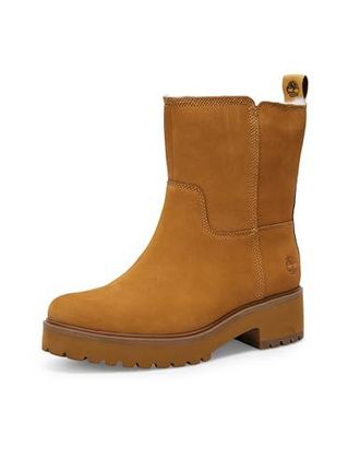 Timberland Femme Carnaby Cool Basic Warm Pull on WR Bottes Tendance, Wheat, 37.5 EU
