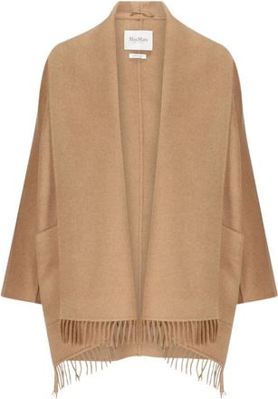 Max Mara Femme, Vestes, Brun, Taille: 36 FR Cardigan Coat