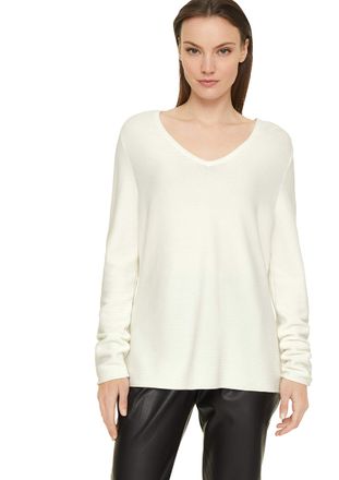 Comma Damen 88.1q1.61.3479 Pullover, 0200 beige, 38