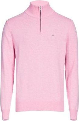 Eden Park Pull col zipp&eacute; en laine et coton