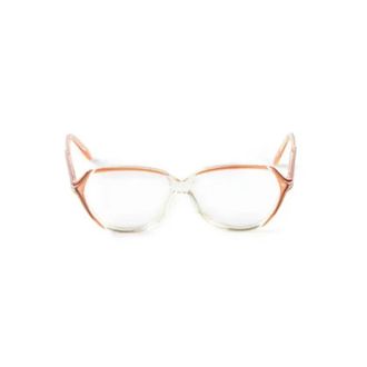 Saint Laurent Pre-owned Acetat sonnenbrillen - - Pre-owned - Damen - Orange - ONE SIZE