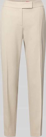 HUGO BOSS Regular Fit schmale Hose mit Viskose-Anteil Modell HILESA