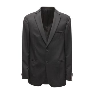Ermenegildo Zegna Wollanzug mit Drop 8 Deco - - Jackets - Herren - Schwarzk - XL