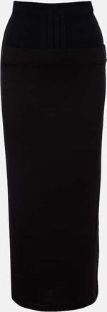 The Attico Midirock aus Jersey