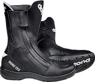 Daytona Boots Bottes De Moto Road Star Gore-TEX Stiefel Schwarz 51, Unisexe, Tourer, Toute lannée, Noir