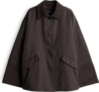 OPUS Outdoorjacke Haminu aus flie&szlig;ender Webware Ausgestellte Form mit gewachster Oberfl&auml;che und Seitenschlitzen