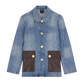 A|X Armani Exchange Denim Blazer Jacke - - Jackets - Damen - Blau - 2XS