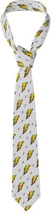 Generic Cravate Pour Homme &Eacute;clairage R&eacute;glable Tie Classique Cravate DAffaires Pour C&eacute;l&eacute;brations Remise De Dipl&ocirc;me L&Eacute;cole
