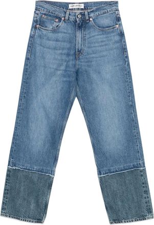 Our Legacy jean Third Cut à bords contrastants - Bleu