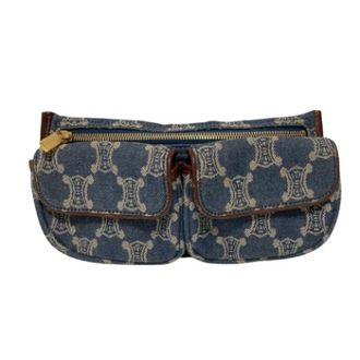 Celine Pre-owned Macadam Fanny pack - - Pre-owned - Damen - Blau - ONE SIZE