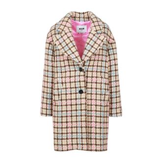 Msgm Msgm, Femme, Manteaux, Multicolore, Taille: 36 FR Msgm Manteaux