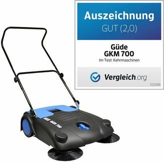 Gude G&uuml;de Hand-Kehrmaschine GKM 700 Motorbesen Reinigungsmaschine Kehrwalze