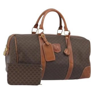Celine Pre-owned Vintage Boston Bag - Femme - Pre-owned - Brun - Taille: ONE Size