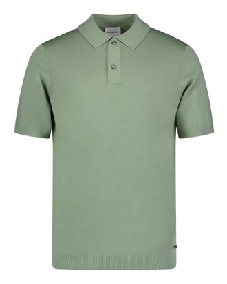 Roy Robson Leichtes Glattstrick-Poloshirt aus einem Baumwoll-Mix, Regular Fit in