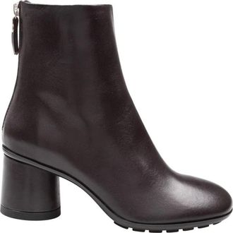 AGL Stiefel - Softy Curvy Leather Ankle Boots - Gr. 38,5 (EU) - in Schwarz - f&uuml;r Damen