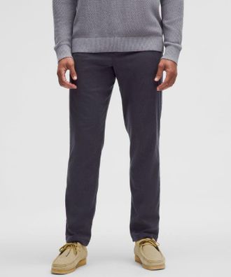 lululemon Pantalon ABC coupe classique long Flanelle pour Hommes - 81 cm - Noir - Taille 38