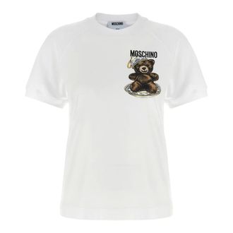 Moschino Femme, Tops, Multicolore, Taille: 42 FR T-Shirt Ours en Peluche