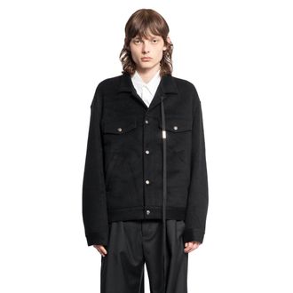 Ann Demeulemeester Patrick High-Comfort Blouson in Wool Felt