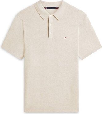 Tommy Hilfiger Herren Strick-Poloshirt ESSENTIAL COTTON KNITTED POLO