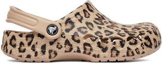 Crocs Pantoletten C-BAYA SEASONAL PRINTED CLOG 206230-2UA Braun