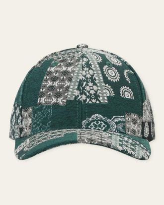 Les Deux Baseball Cap mit Patchwork-Muaster in