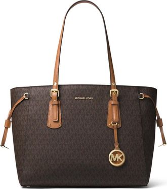 Michael Kors Femme, Sacs, Brun, Taille: ONE Size Voyager Tote