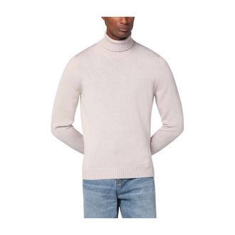 Drumohr Dolcevita Sweaters - - Knitwear - Herren - Beige - 2XL