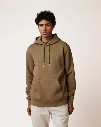 Faguo Sweat &agrave; capuche marron