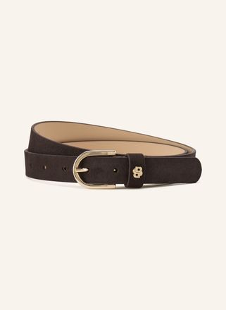 HUGO BOSS Lederg&uuml;rtel Scarlet braun
