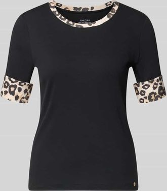 Marc Cain Regular Fit T-Shirt mit Animal-Print