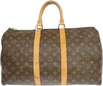 Louis Vuitton unisex, Pre-owned, Brun, Taille: ONE Size Sac Keepall Pre-owned