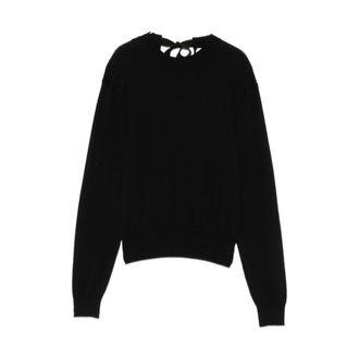 Lanvin Damen, Strickwaren, Schwarzk, SGr&ouml;&szlig;e