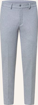 Paul Paul Anzughose Regular Fit Aus Jersey blau