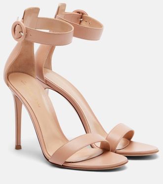 Gianvito Rossi Sandales Portofino 105 en cuir