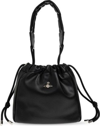 Vivienne Westwood unisex, Sacs, Noir, Taille: ONE Size Hilary Small Bucket Bag