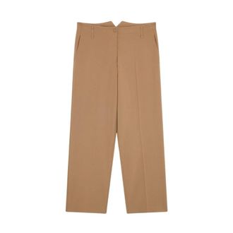 Semicouture Shelby Palazzo Hose - - Trousers - Damen - Braun - M