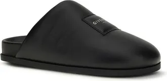 Givenchy Padded Leather Mule - Black