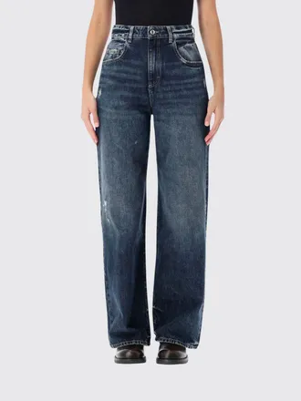Icon Denim Los Angeles High-Waist Wide Leg Jeans Poppy von im Distressed-Look