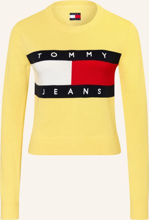 Tommy Jeans Pullover gelb