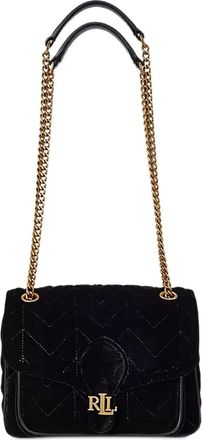 Lauren Ralph Lauren quilted chain-strap shoulder bag - Schwarz