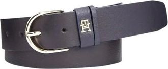 Tommy Hilfiger Ceinture Timeless 3.5 - Femme - Accessoires - Bleu - Taille: 80 CM