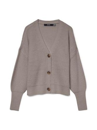 Vero Moda Vero Moda Vmlea Noos Cardigan &agrave; col en V et Poignets, Jupe Moon., M