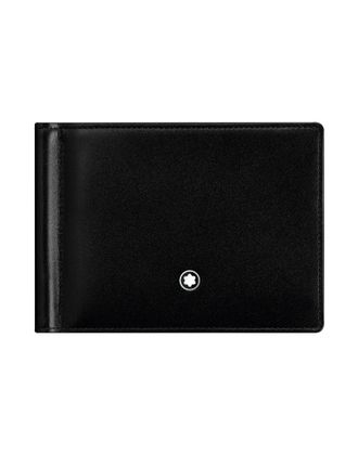 Montblanc Meisterst&uuml;ck Wallet 6cc Money Clip Black
