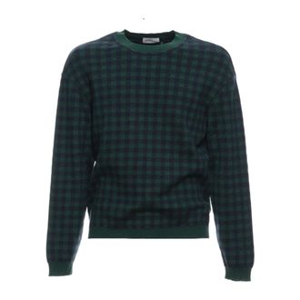 Scaglione Rundhals-Strickware - - Knitwear - Herren - Gr&uuml;n - XL
