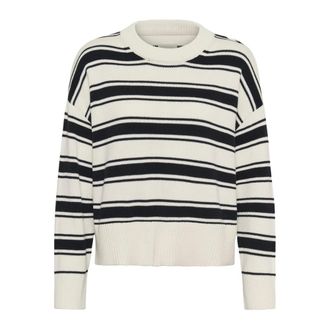 Part Two Rundhals-Strickware - - Knitwear - Damen - Mehrfarbig - XL