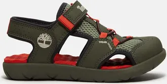 Timberland Perkins Row Fisherman Sandale f&uuml;r Kinder Dunkelgr&uuml;n, Gr&uuml;n, Gr&ouml;&szlig;e
